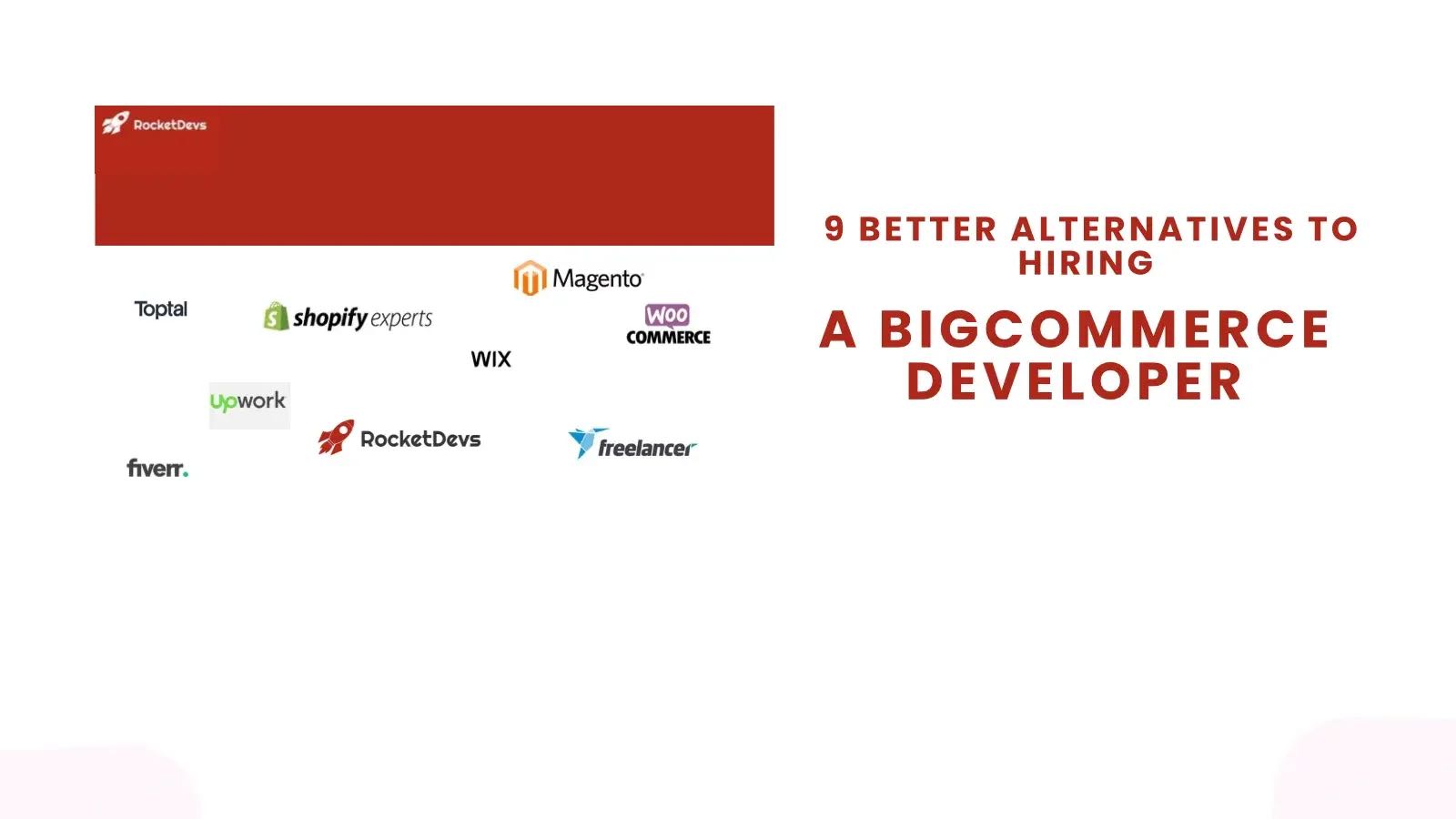 9 Better BigCommerce Alternatives (2025) Blog | RocketDevs